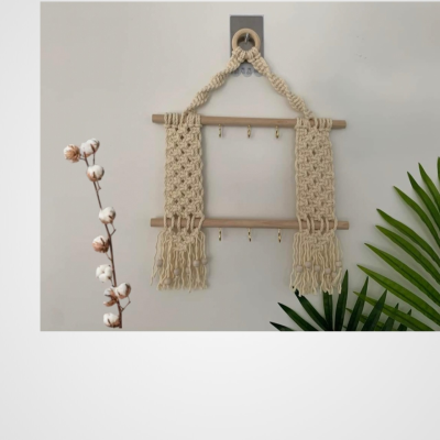 Macrame Key holder – Indymandi